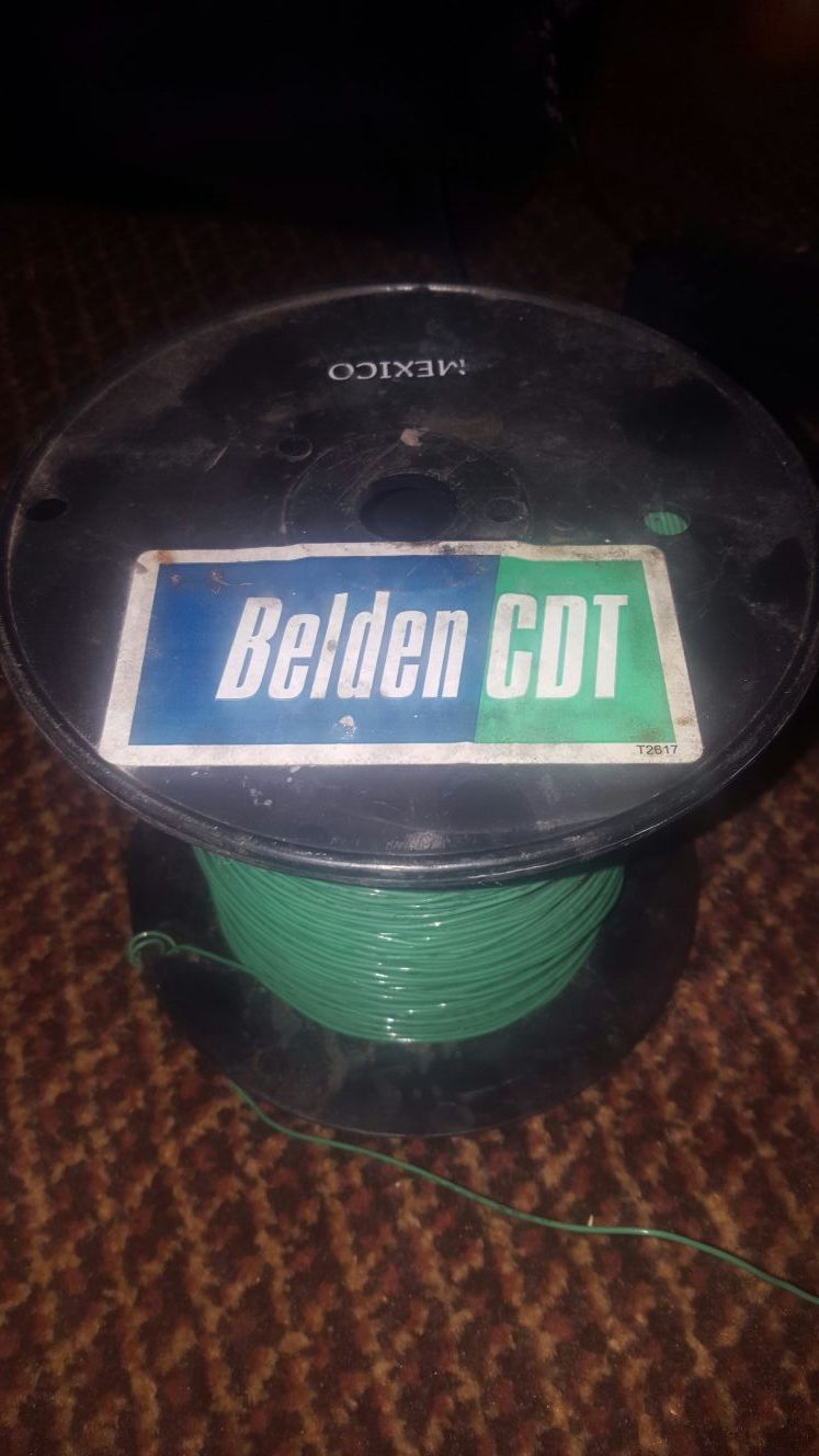 Belden CDT T2617 Green Appliance Wiring Material! for Sale in Ladson ...