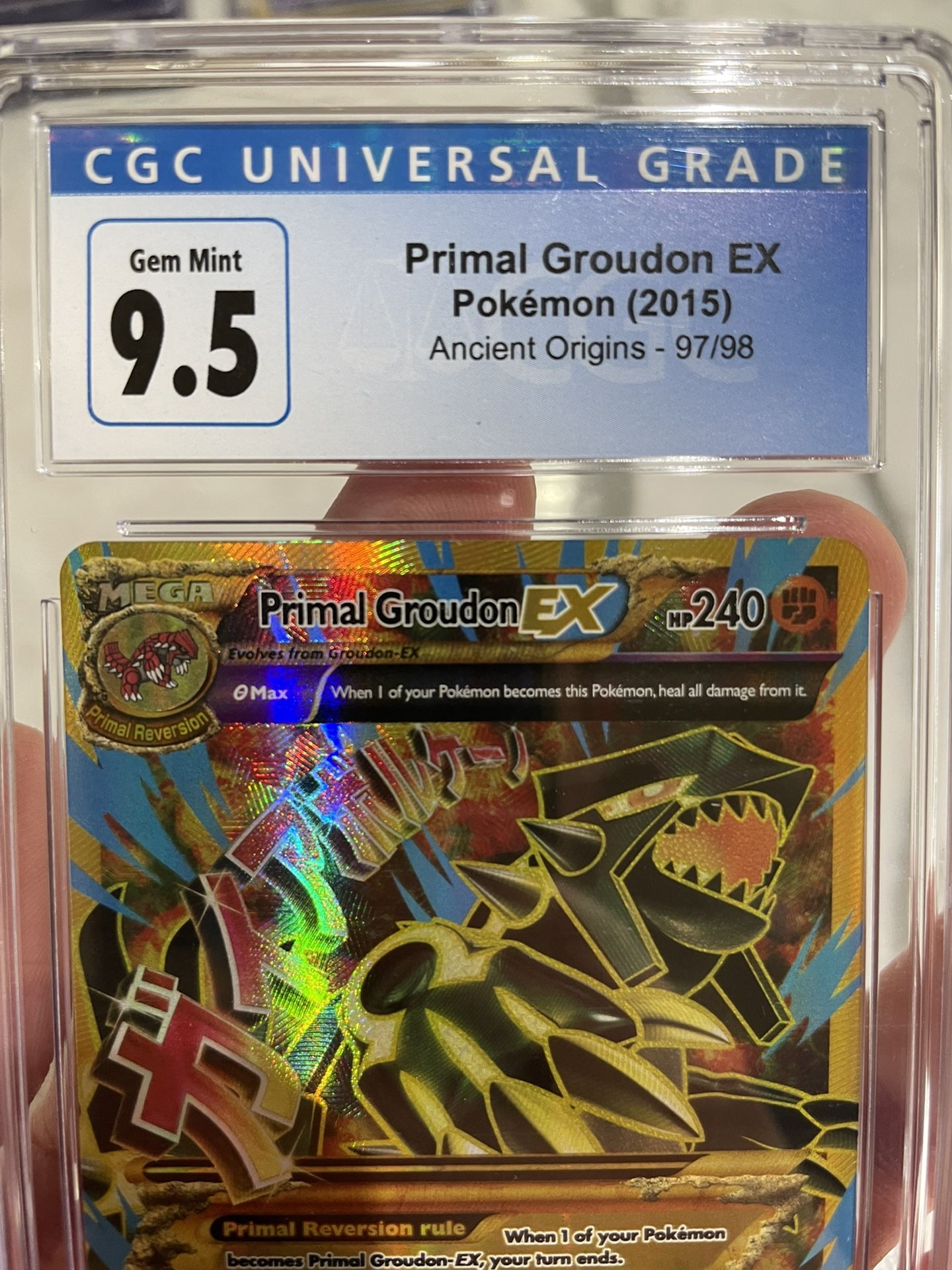 Groudon Card Ex