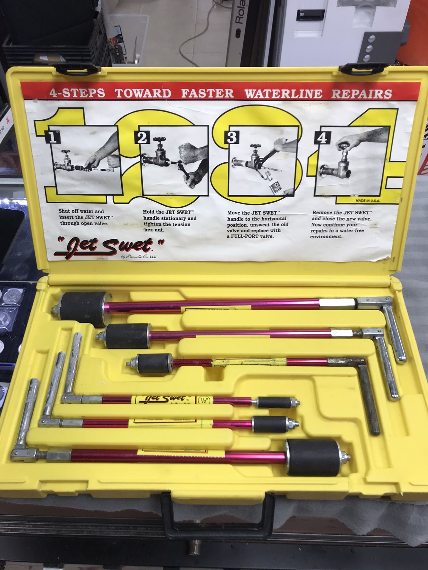 Brenelle Jet Swet 6100 Full Plumbing Plug Tool’s Kit for Sale in ...