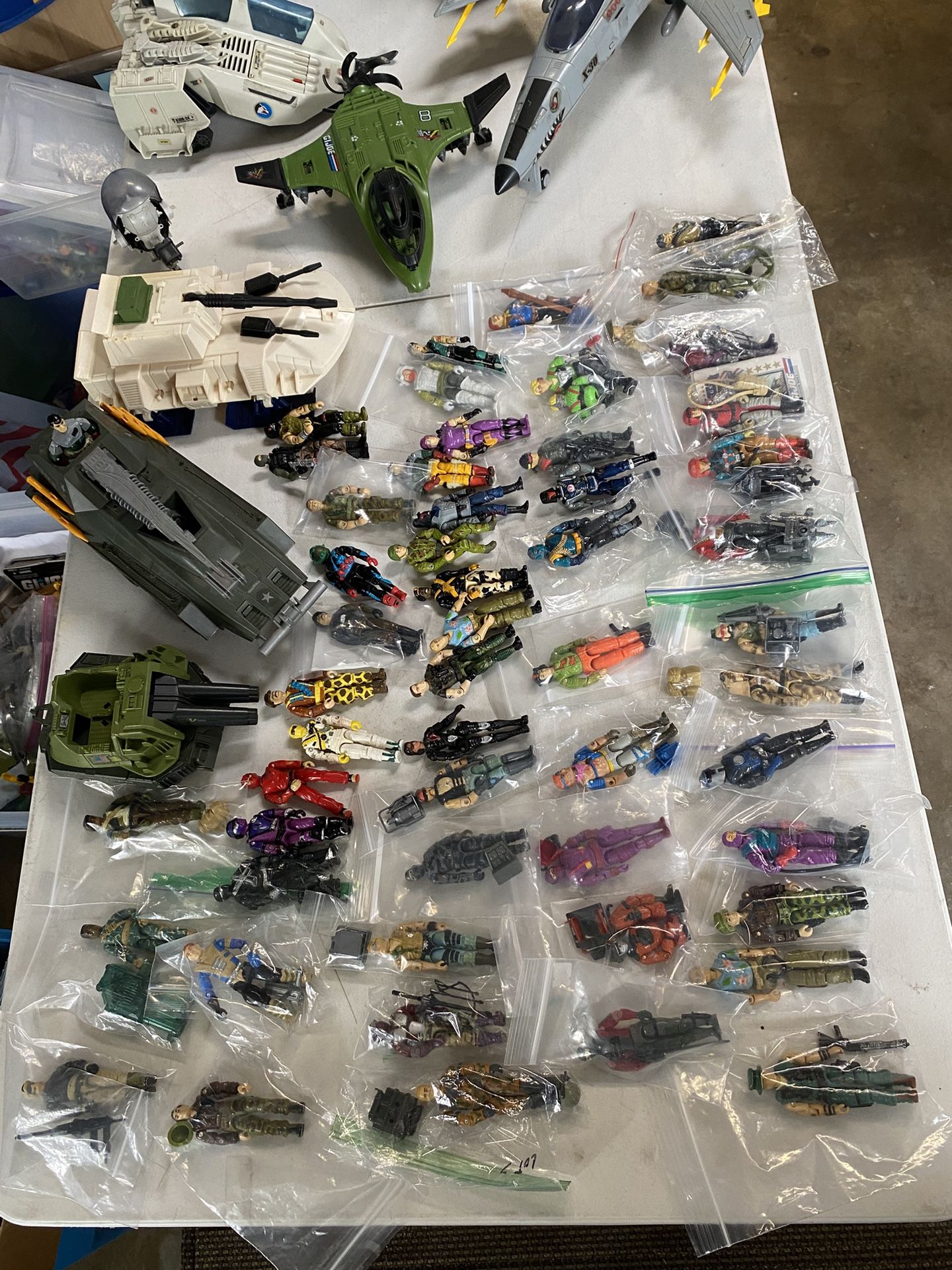 HUGE GI JOE ARAH FIGURES VEHICLES VINTAGE 80s 3 3/4” for Sale in Brea ...