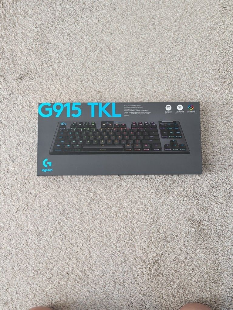 Logitech G915 TKL Clicky (Black) for Sale in Diamond Bar, CA - OfferUp
