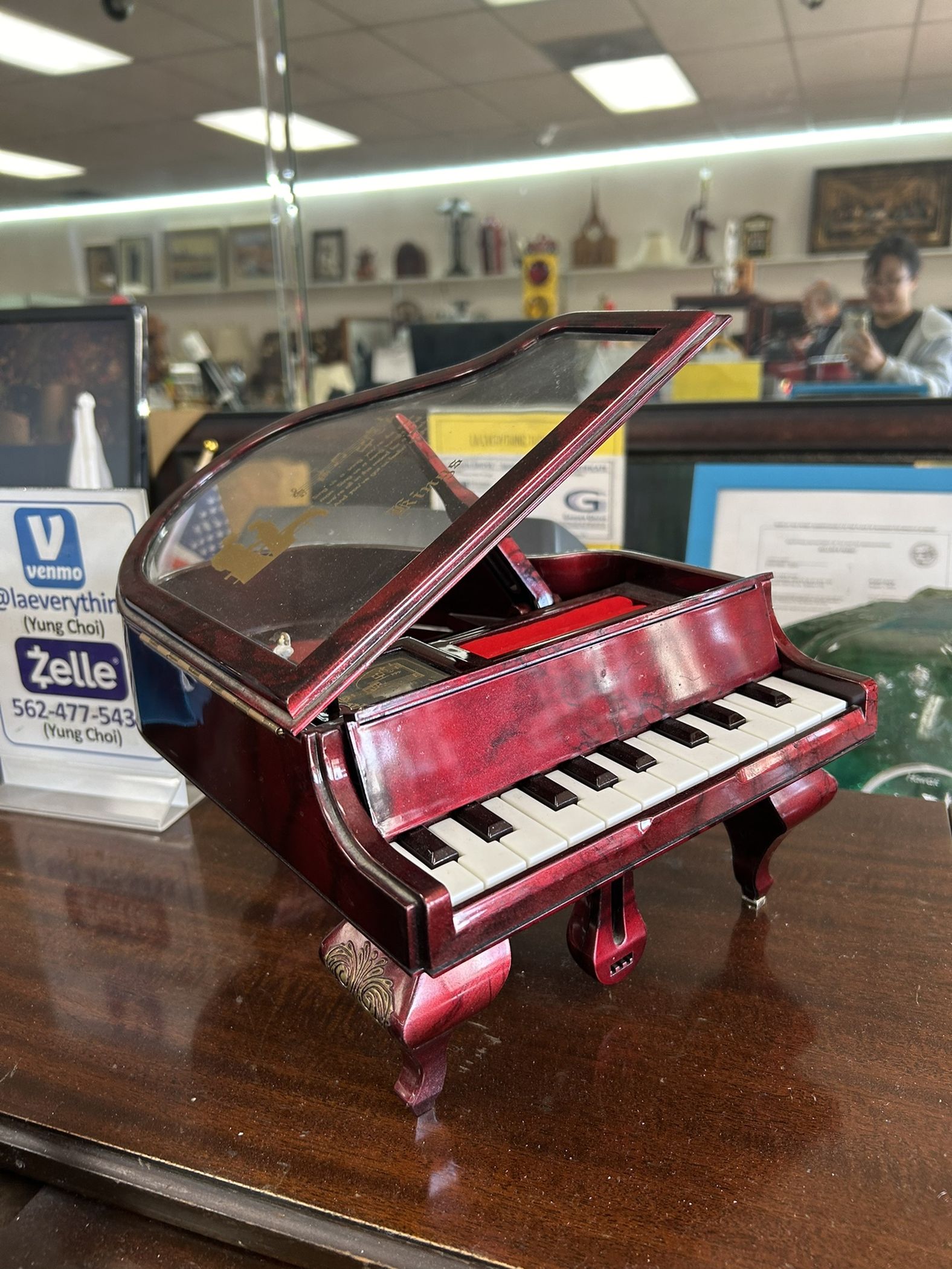 Vintage Kings Miniature Piano Jewelry Music Box for Sale in Westminster ...