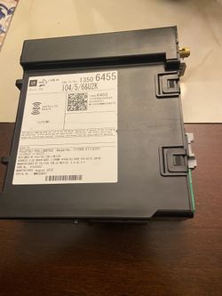 2015 GMC SIERRA GM Radio Module. GN 2.0 HMI, GM #13506455, Phone Jack ...