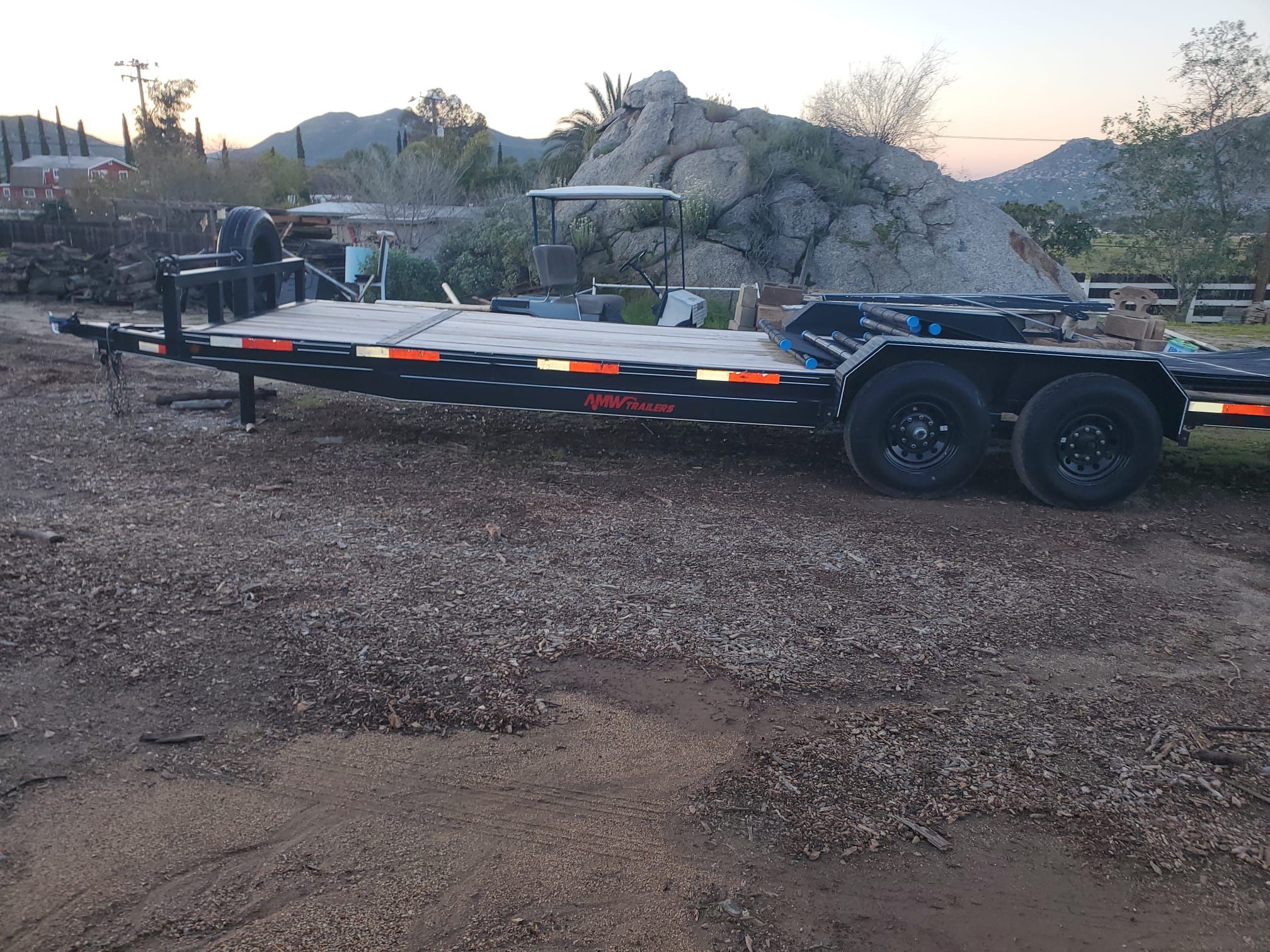 2022 26’ Equipment Trailer AMW for Sale in Wildomar, CA - OfferUp