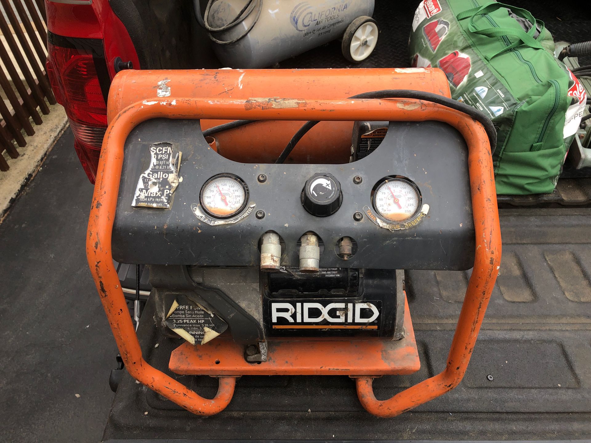 Ridgid air Compressor for Sale in Hickory Hills, IL - OfferUp