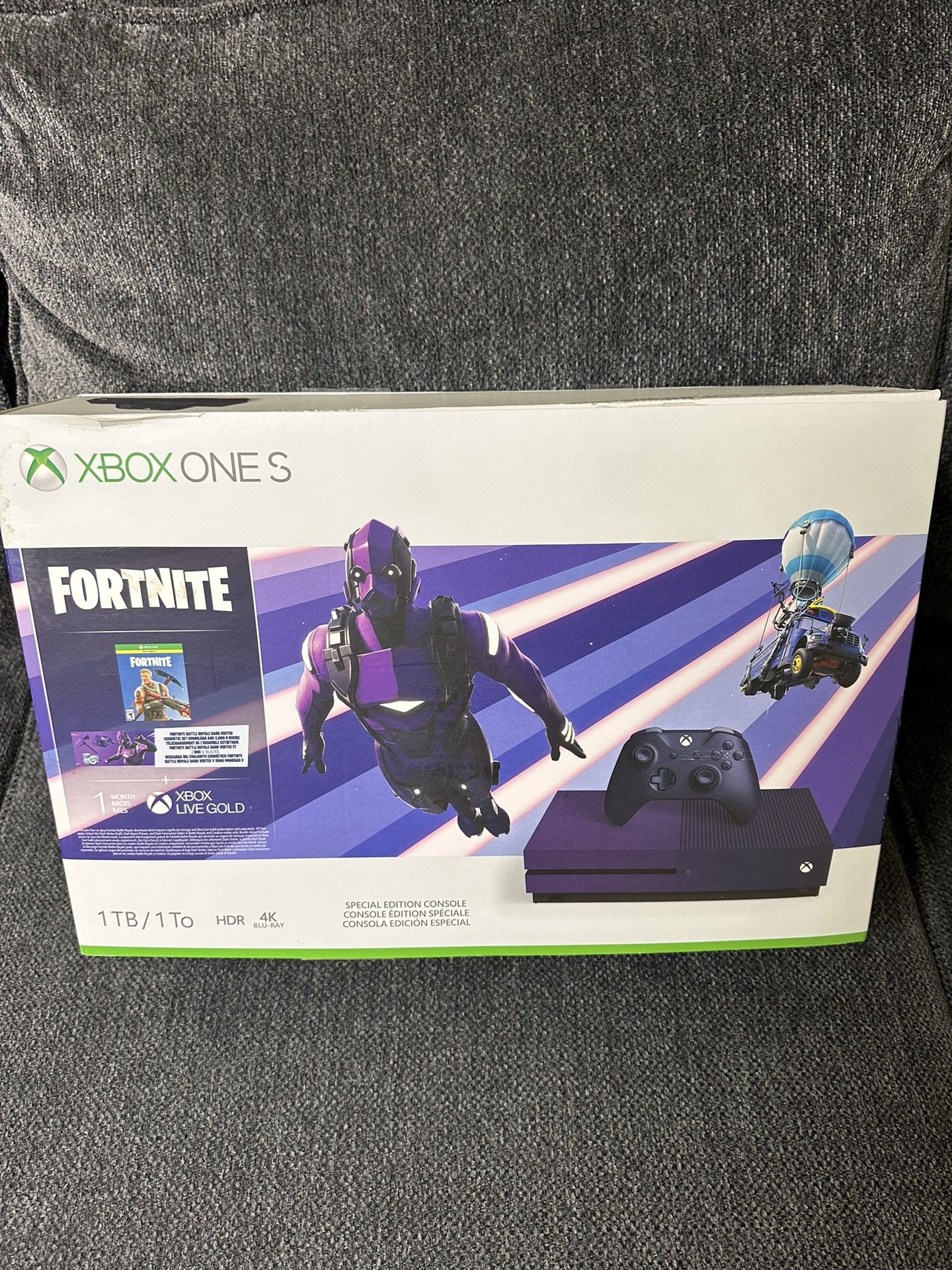 Xbox One S 1tb Console Fortnite Battle Royale Special Edition Bundle