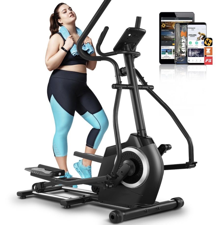 Elliptical Machine for Home, APP Elliptical Exercise Machine with Hyper ...