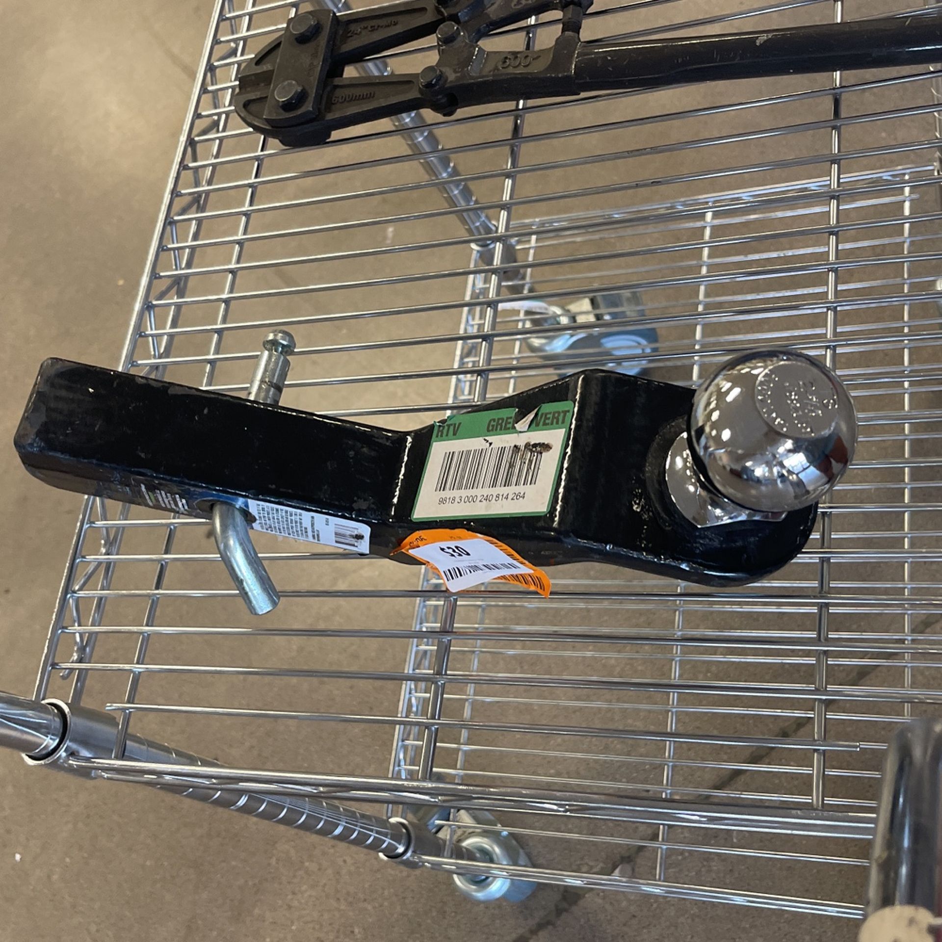 TowSmart Class 4 17,000 lb. 4 in. Drop, 3 in. Rise, 1-1/4 in. Shank ...