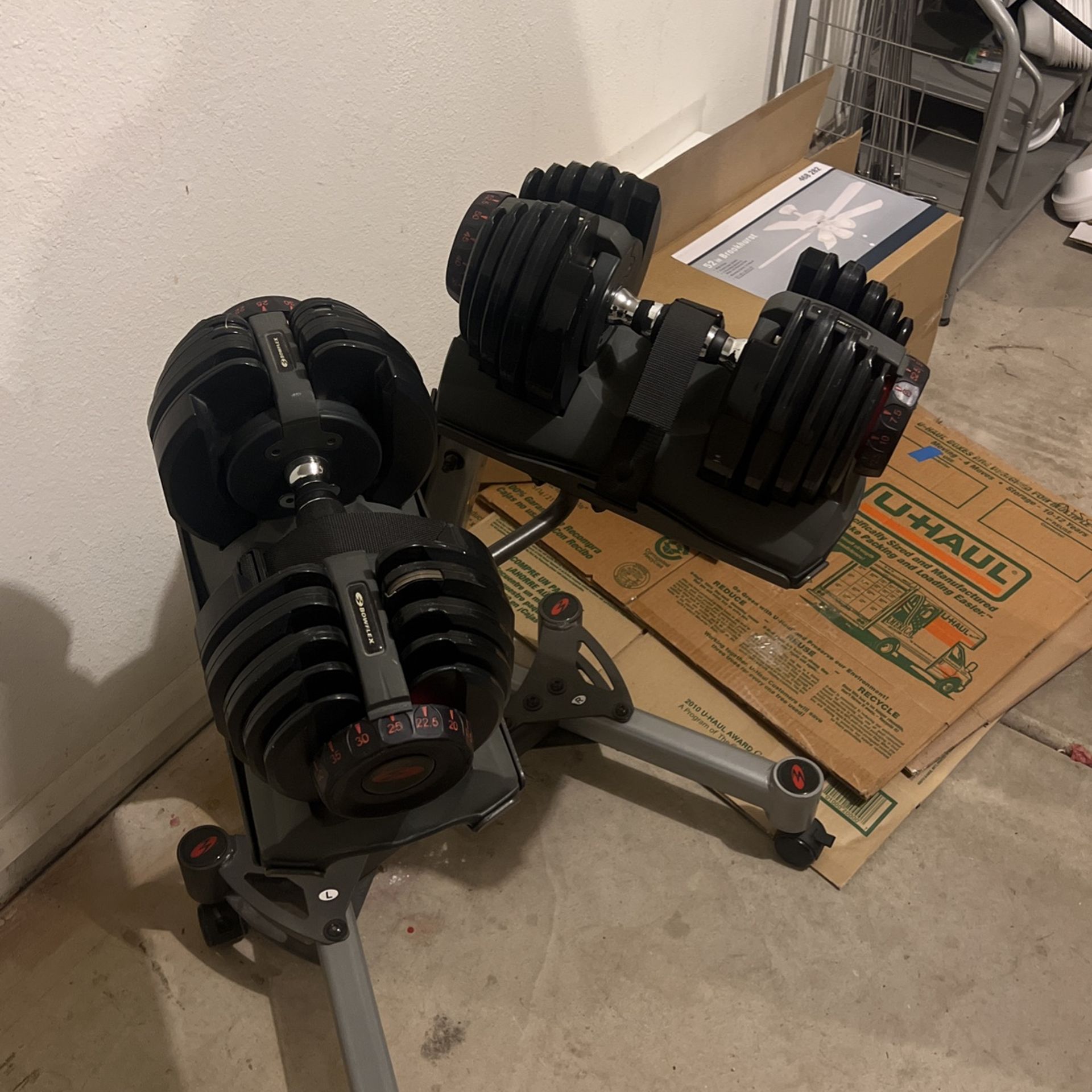 BOWFLEX Adjustable bench & dumbbells for Sale in Phoenix, AZ - OfferUp