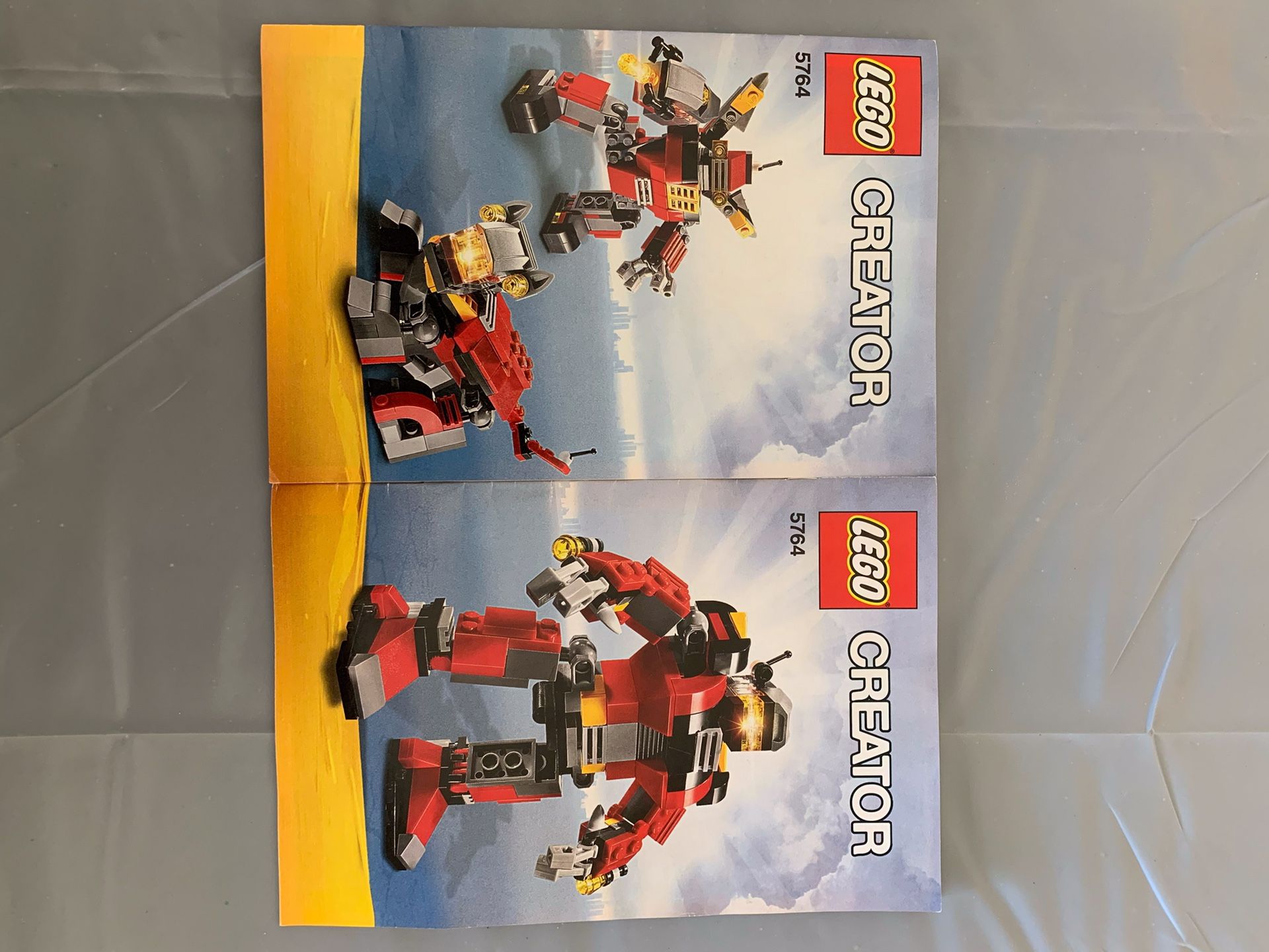 Lego #5764 Creator: Rescue Robot (149 Pieces) 3 Builds In 1 for Sale in ...