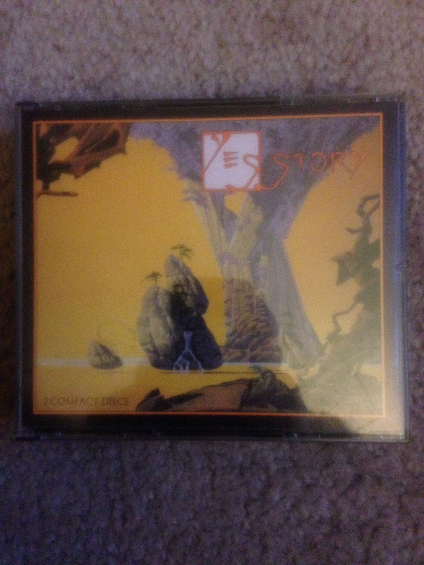 Yesstory cd. Greatest hits of the group yes. Double cd. for Sale in ...