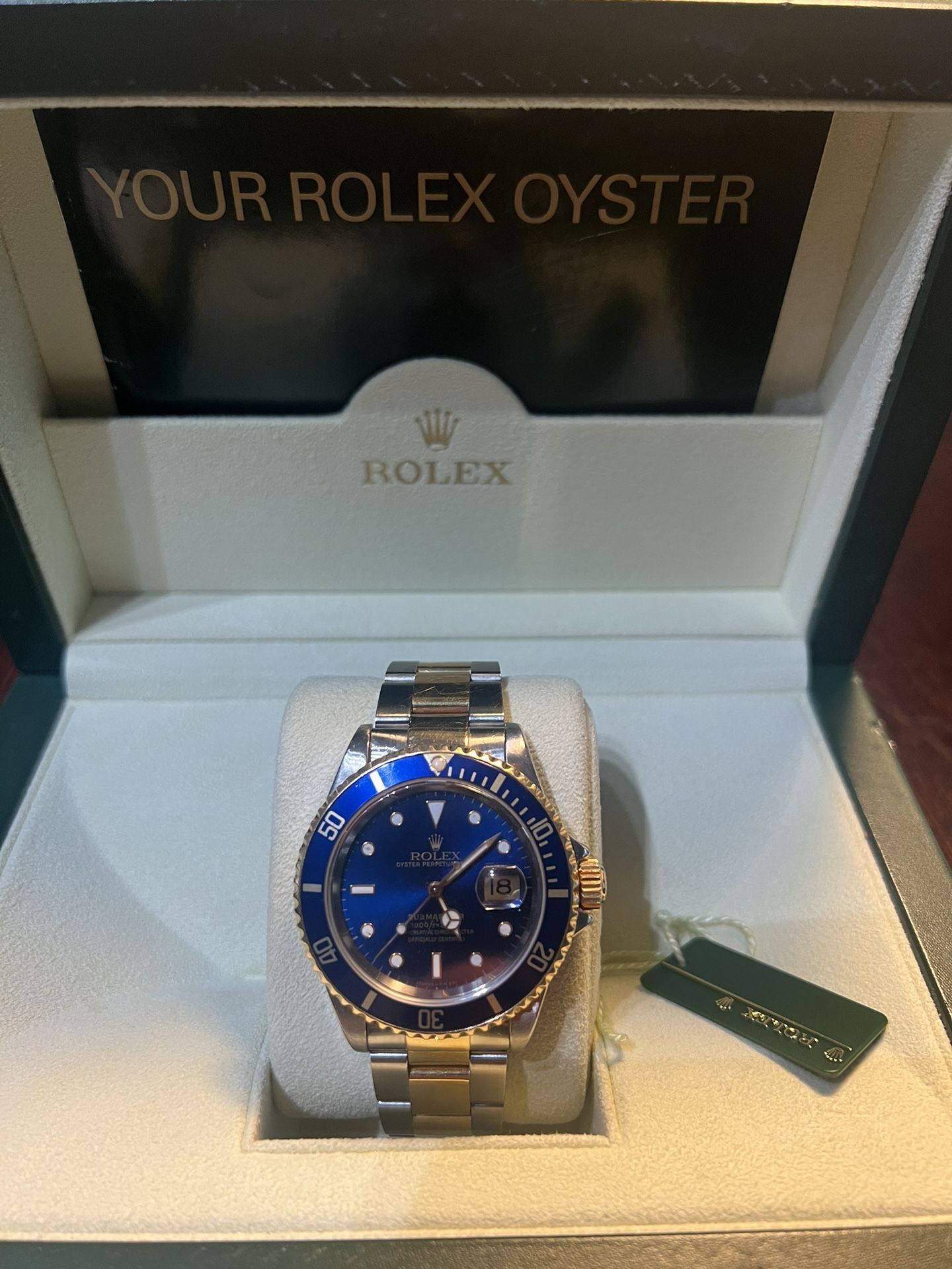 Rolex submariner blussy (11613) 40 mm come with box no papers for Sale ...