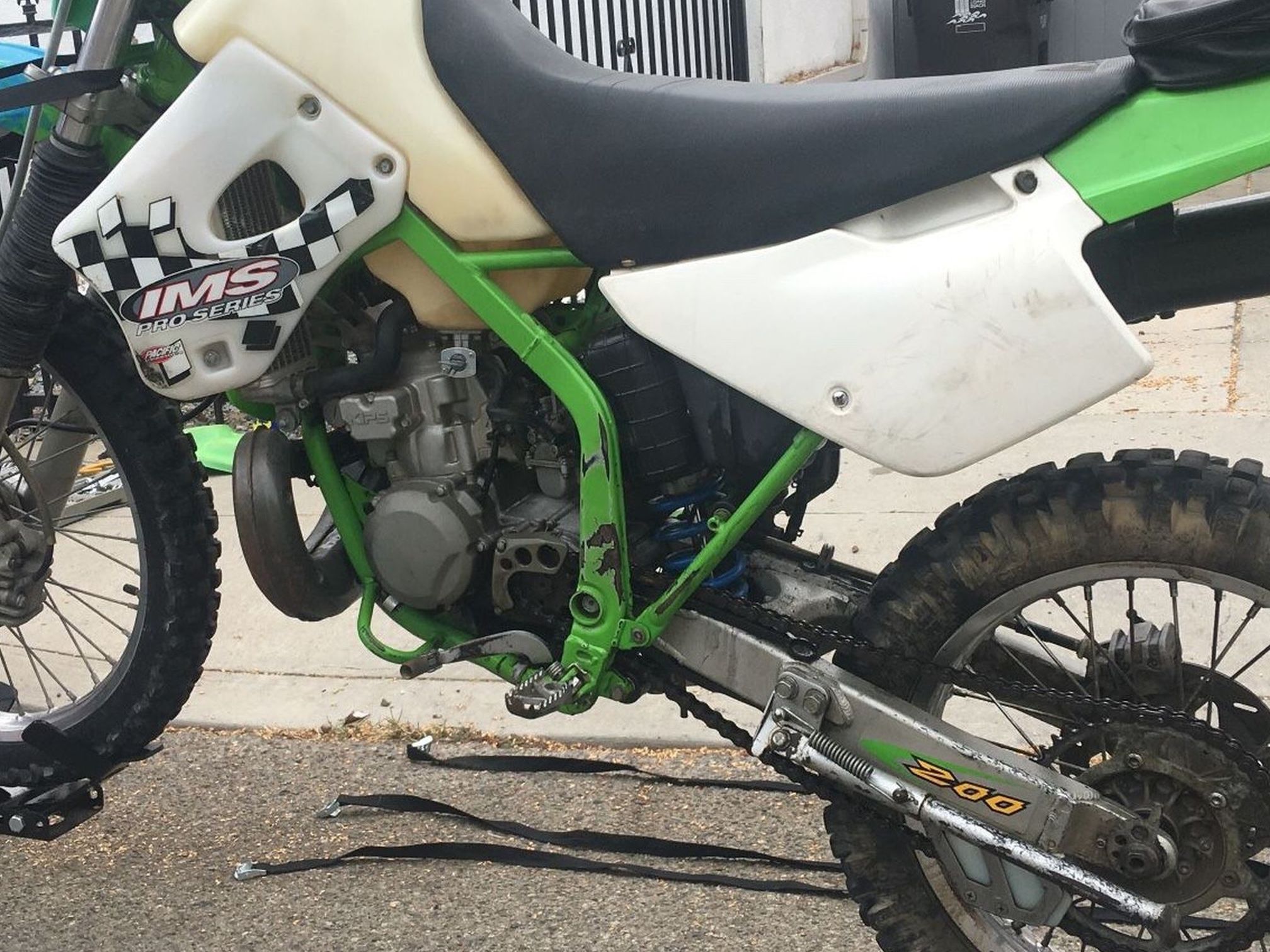 Dirt Bike kawasaki kdx 200 Complete Bundle With Hauler ($1800 Just The ...