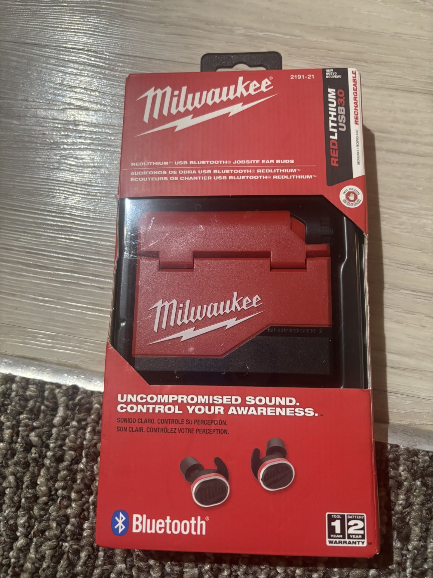 Milwaukee REDLITHIUM USB Bluetooth Jobsite Ear Buds for Sale in ...