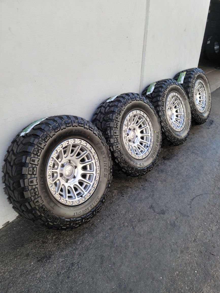 17" Fuel Cycle rims/wheels 33x12.50R17 TBB Tires for Sale in Orange, CA ...