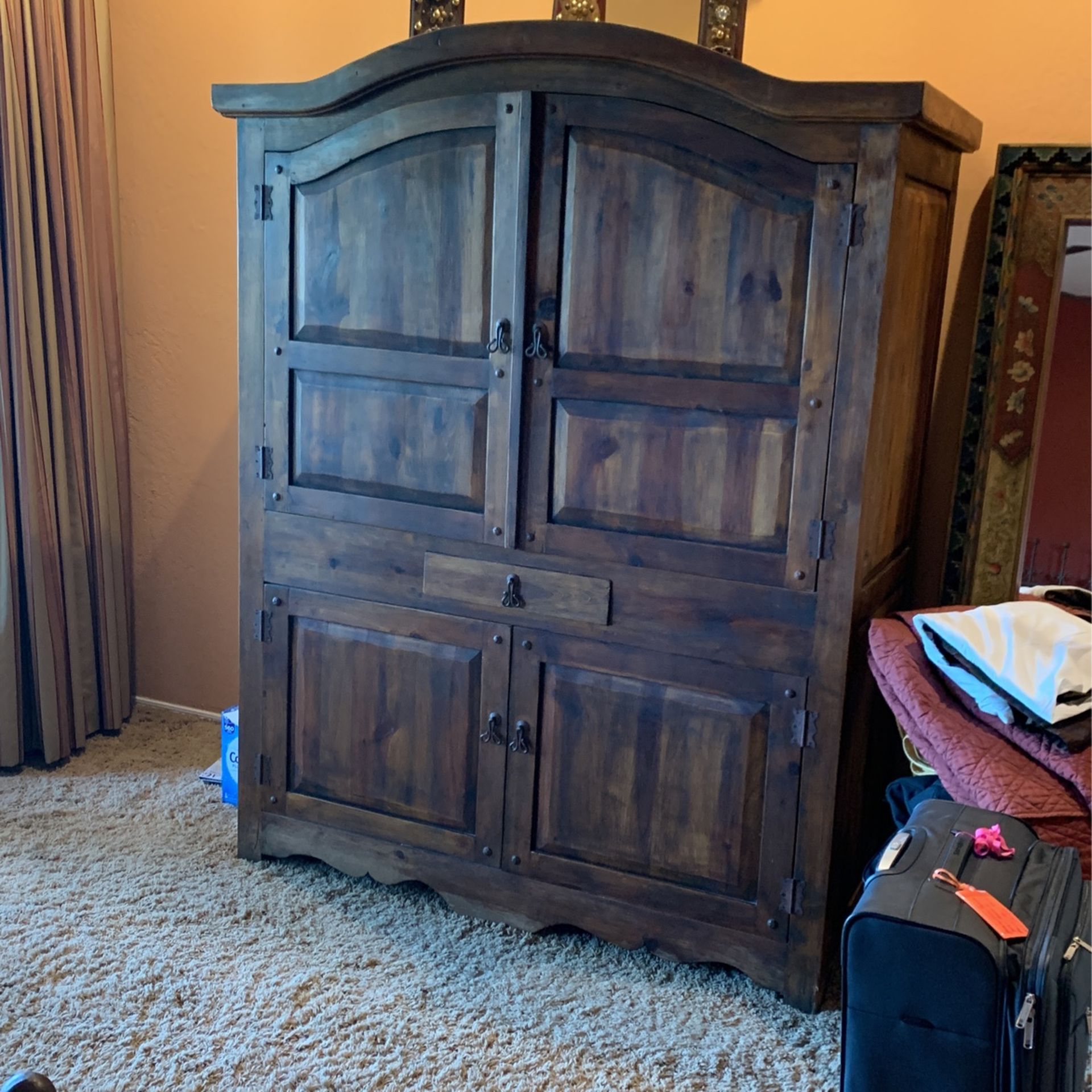 Custom Wood Armoire for Sale in Scottsdale, AZ - OfferUp