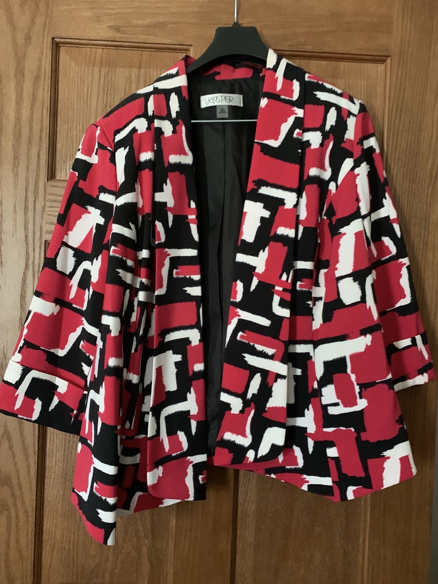 Kasper lined women’s suit jackets. Shawl collar. 3/4 sleeves for Spring ...