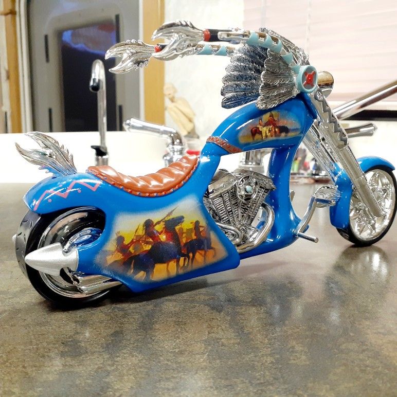Native American Inspired Motorcycle Figurine Collection: In the ...