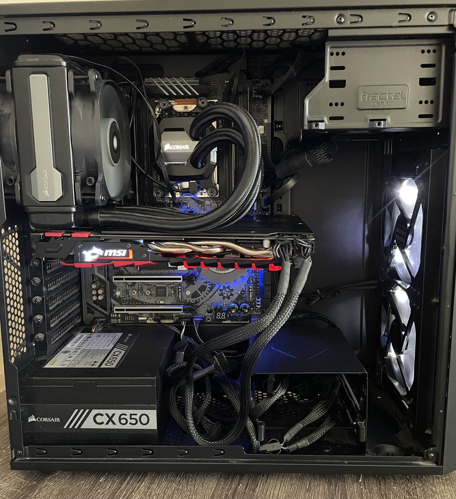 Gaming PC, Ryzen threadripper 1950x, 64 GB DDR4 RAM, GTX 1070 8GB GPU ...