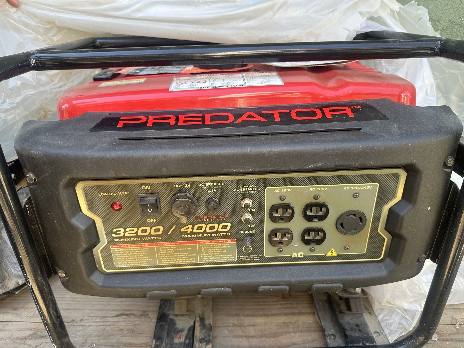 Predator Generator 4000 Predator 4000 Generator