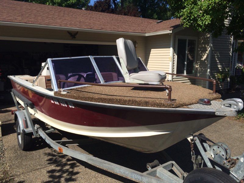 1982 Starcraft 15’ Aluminum Boat and Trailer for Sale in Beaverton, OR ...
