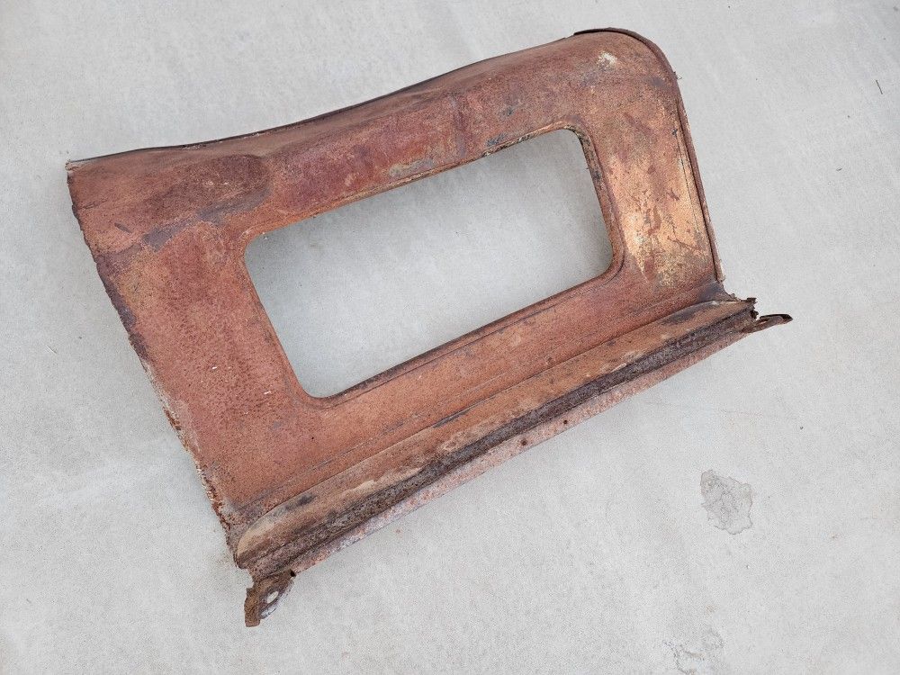 Ford Model A 5 Window Coupe Rear Window Metal Panel Hotrod Yard Art for ...