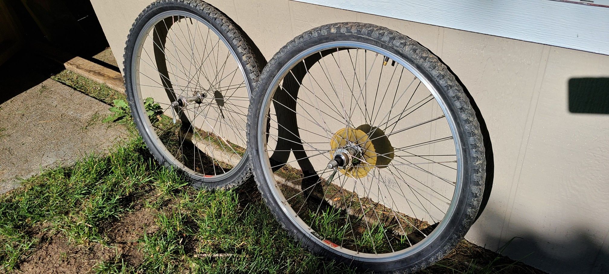 Araya Double wall 26 inch mountain bike wheels for Sale in Westminster, CO - OfferUp