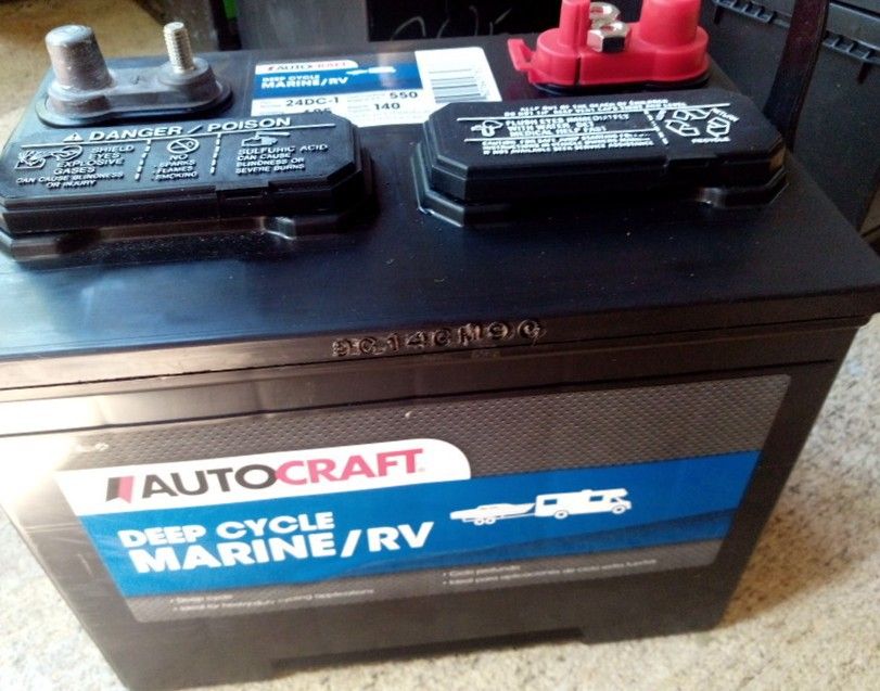 Autocraft Deep Cycle Marine RV battery NEW for Sale in Raleigh, NC ...
