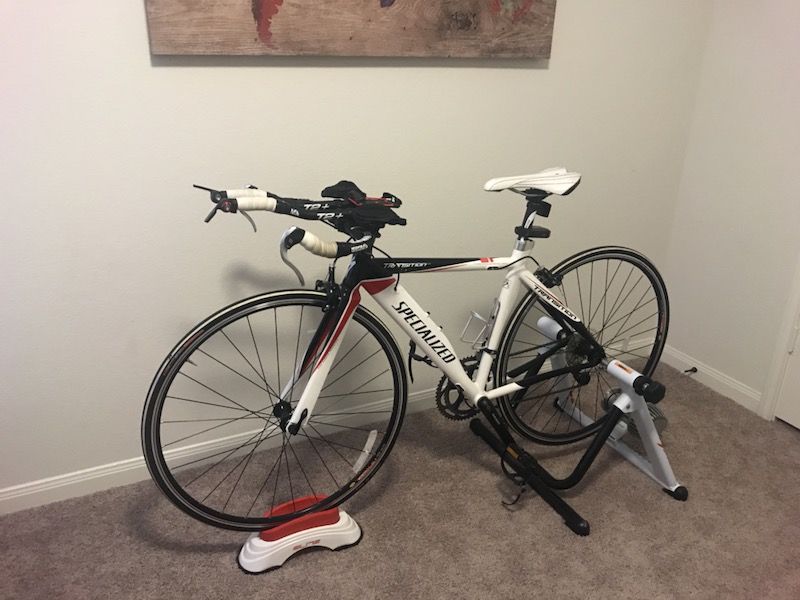 2011 Specialized Transition Elite Al with fluid bike trainer for Sale ...