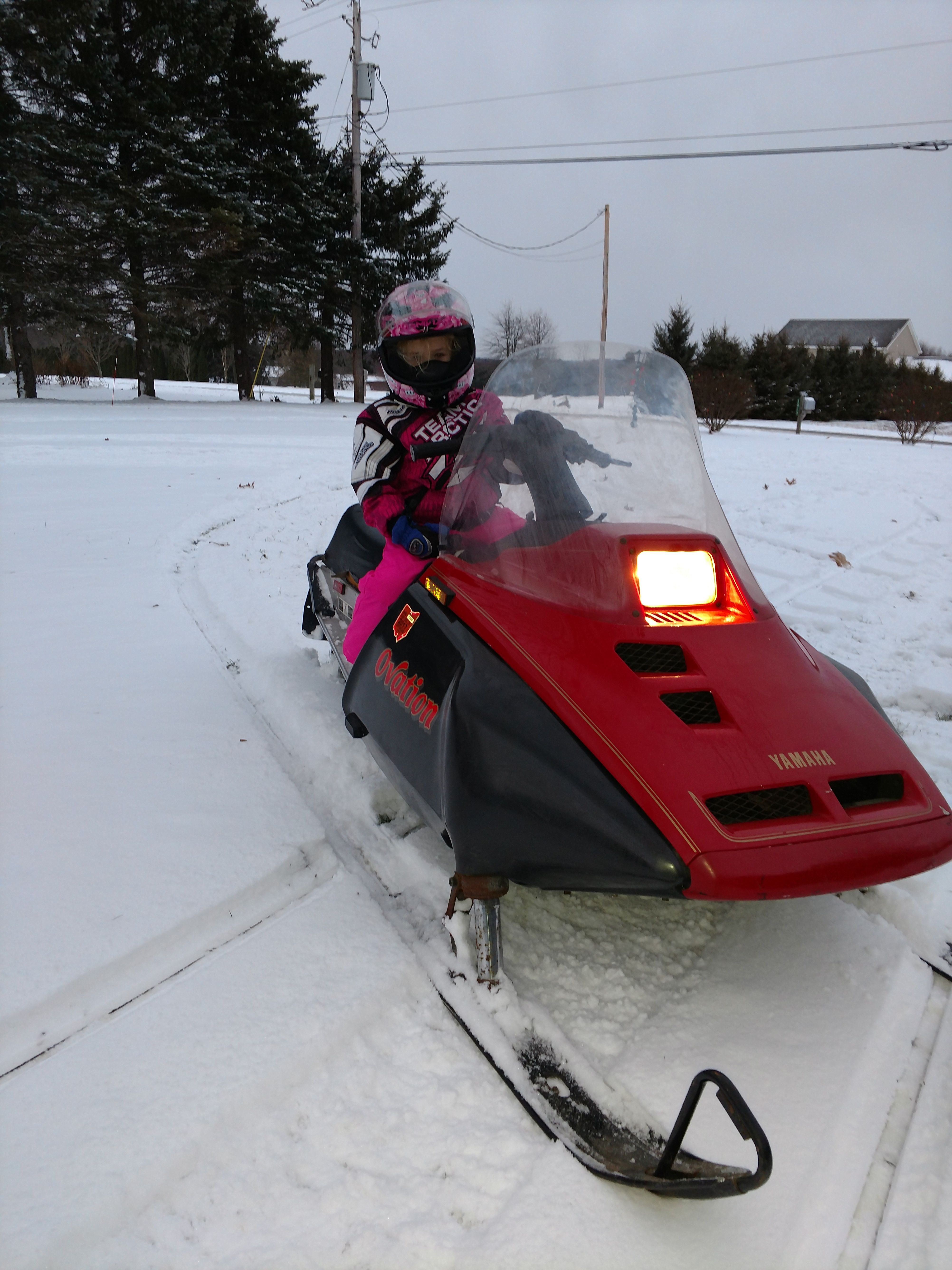 Yamaha 340 Snowmobile