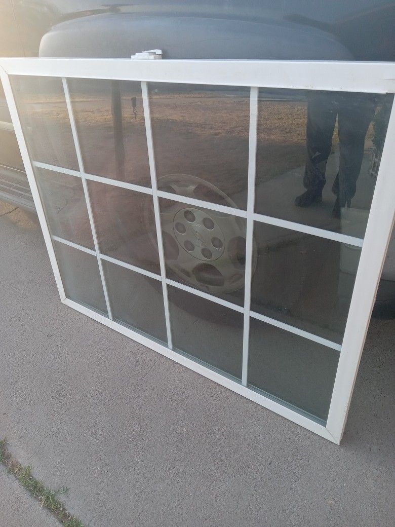 Window 45 1/2" X 36" inch....(Almost new)( DOUBLE GLASS)... for Sale in ...