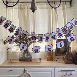 Hello Kitty Name Banner