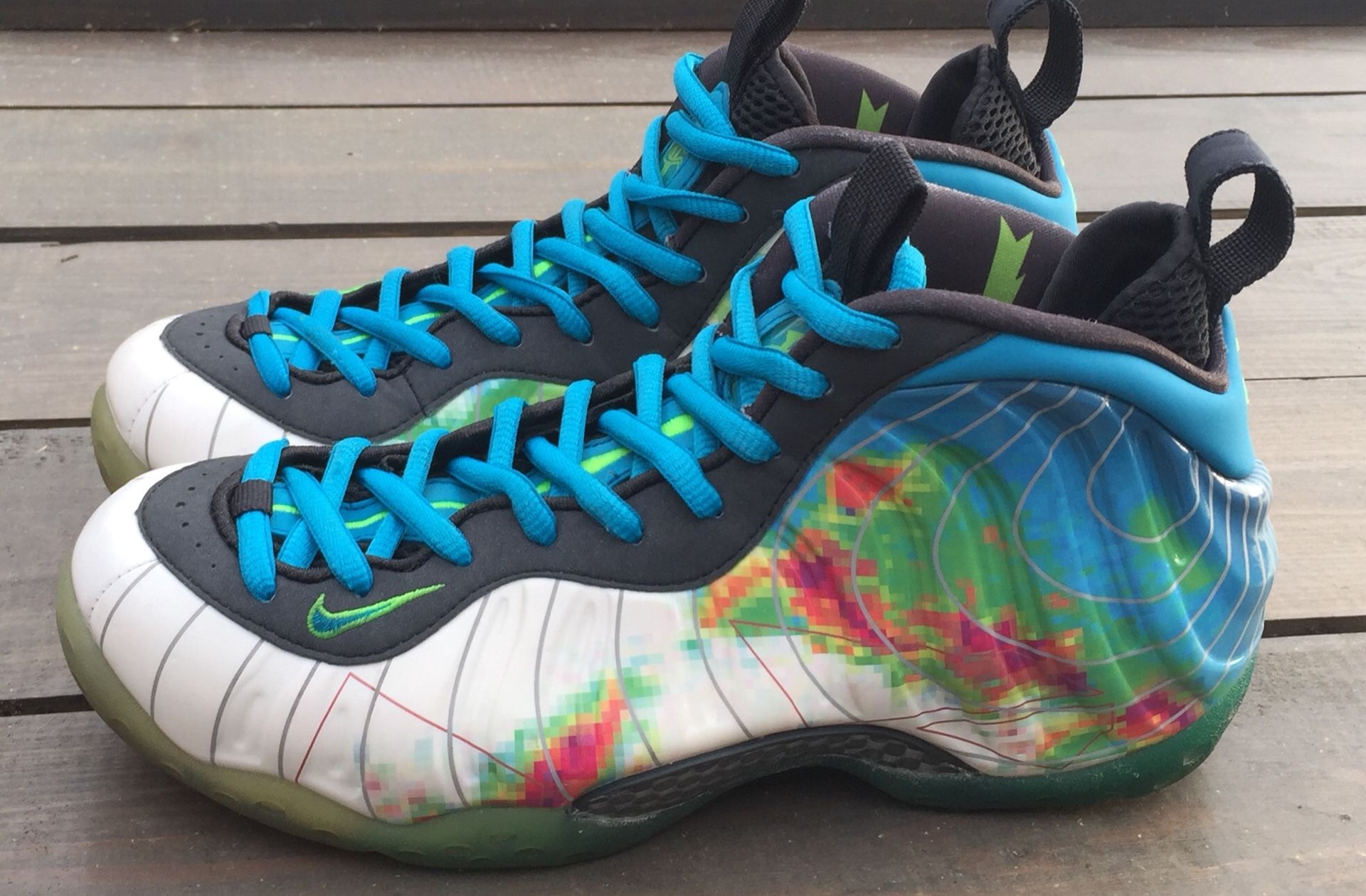 Foamposites Weatherman Red