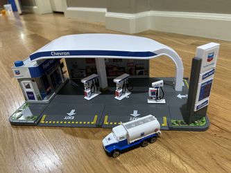 Chevron Gas Station Toy