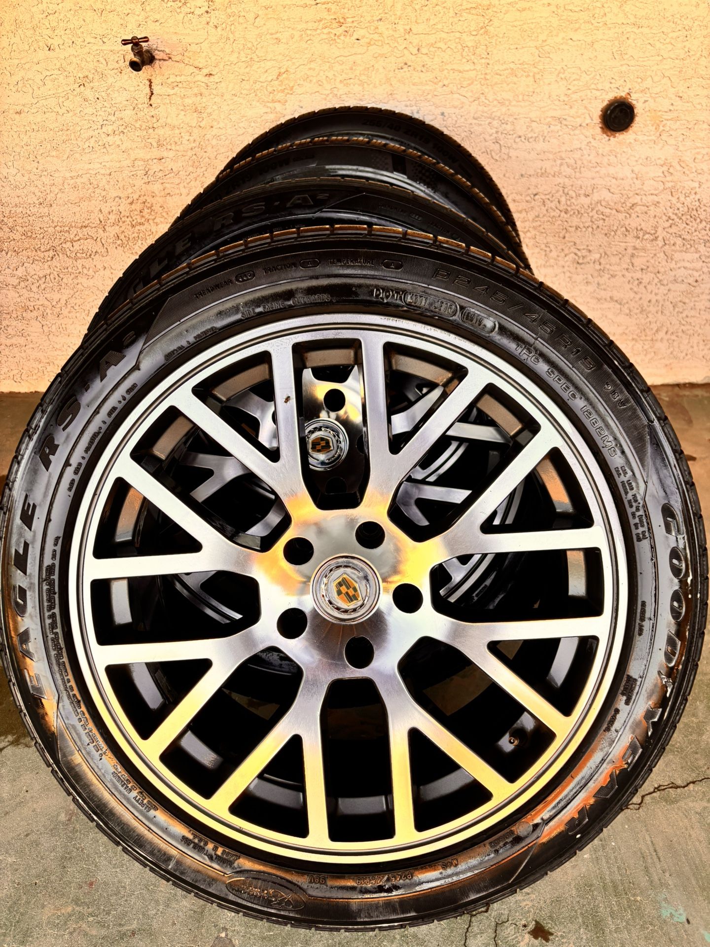 19 INCH RIMS AND TIRES BOLT PATTERN 5x120 for Sale in Phoenix, AZ - OfferUp