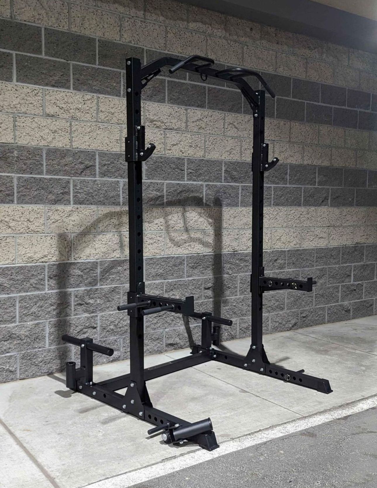 New Commercial Half Rack , Squat Rack For Bench Press , Weight Bench ...