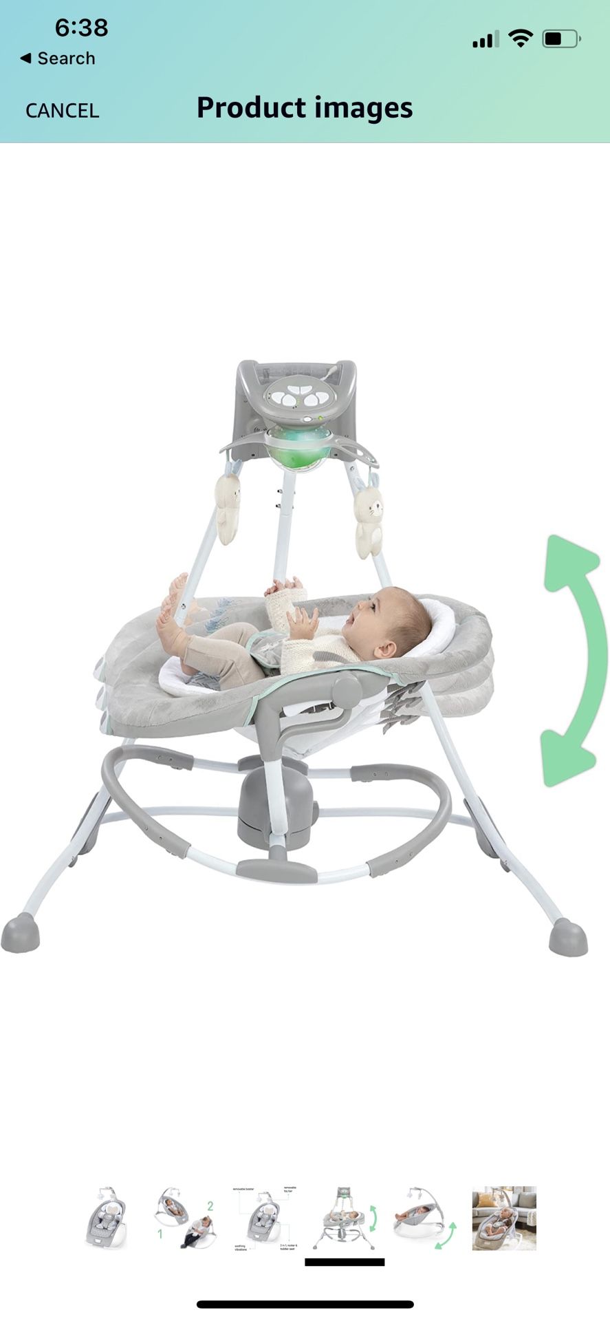 Ingenuity Infant To Toddler Rocker And Baby Bouncer Seat With Vibration ...