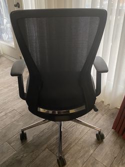 Realspace Levari Mesh Vegan Leather Mid Back Task Chair Gray Black for Sale in Paisley FL OfferUp