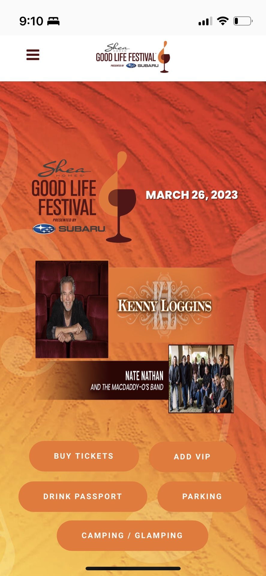 2tickets To Kenny Loggins - The Good Life Festival March 26 for Sale in ...