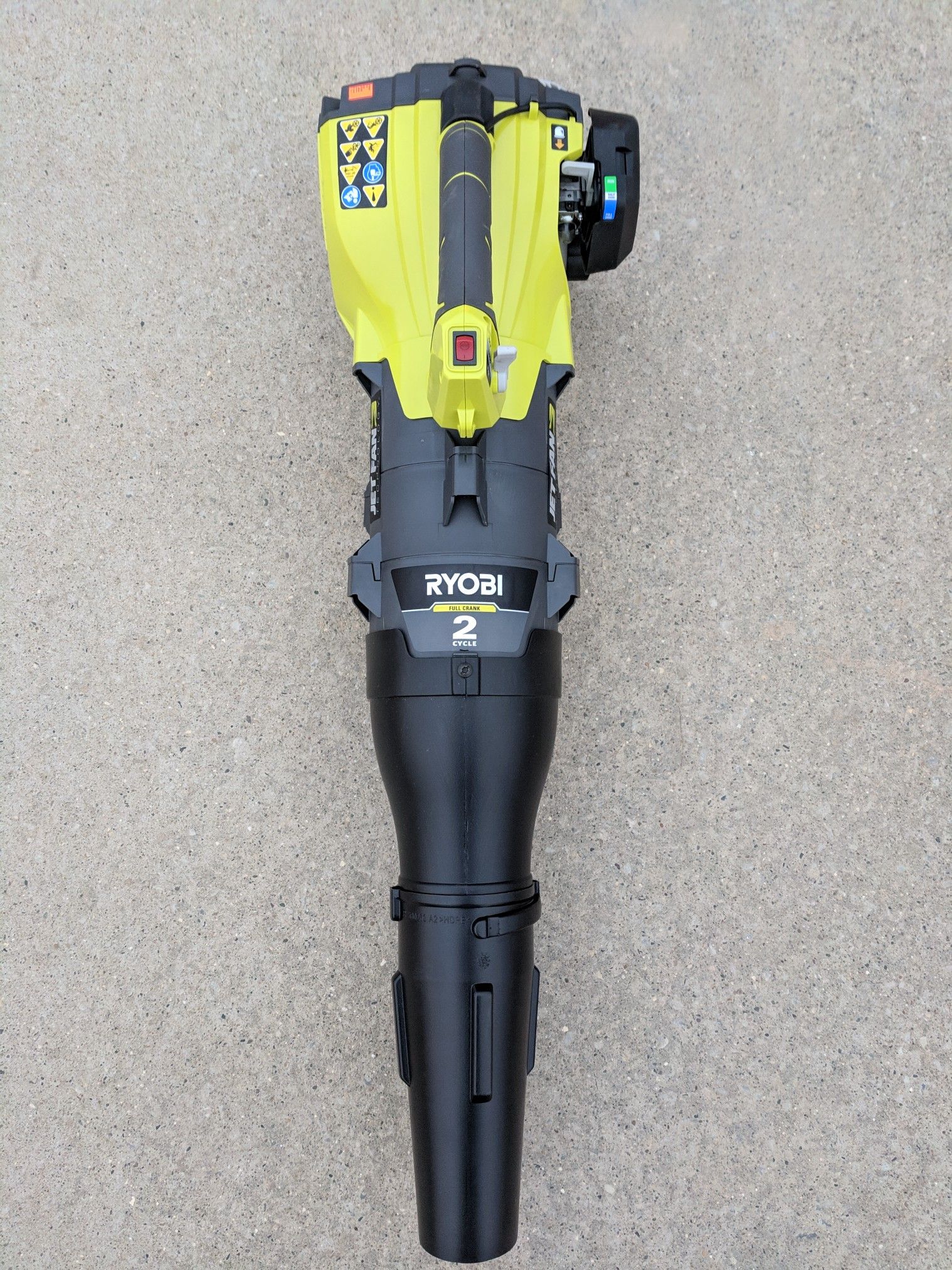 Ryobi 2 cycle Jet Fan Blower 520 CFM - newly manufacturer reconditioned ...