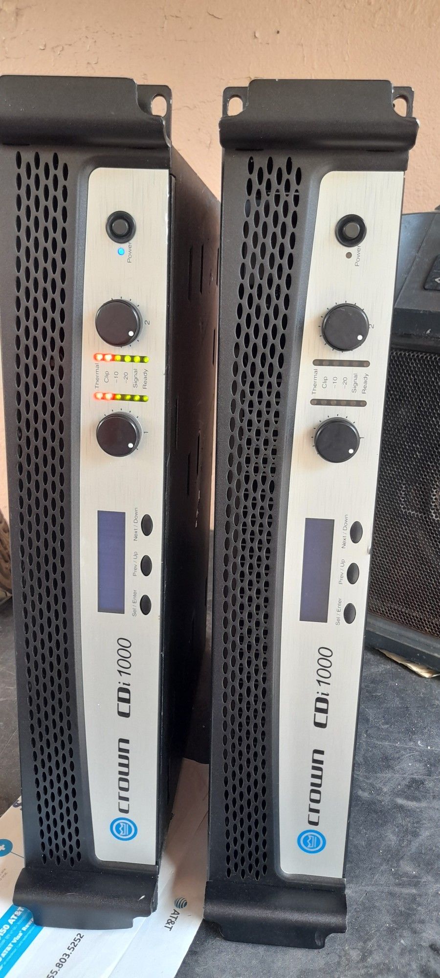 TWO CROWN CD 1000 AMPLIFIER. ignition problem needs repair for Sale in ...