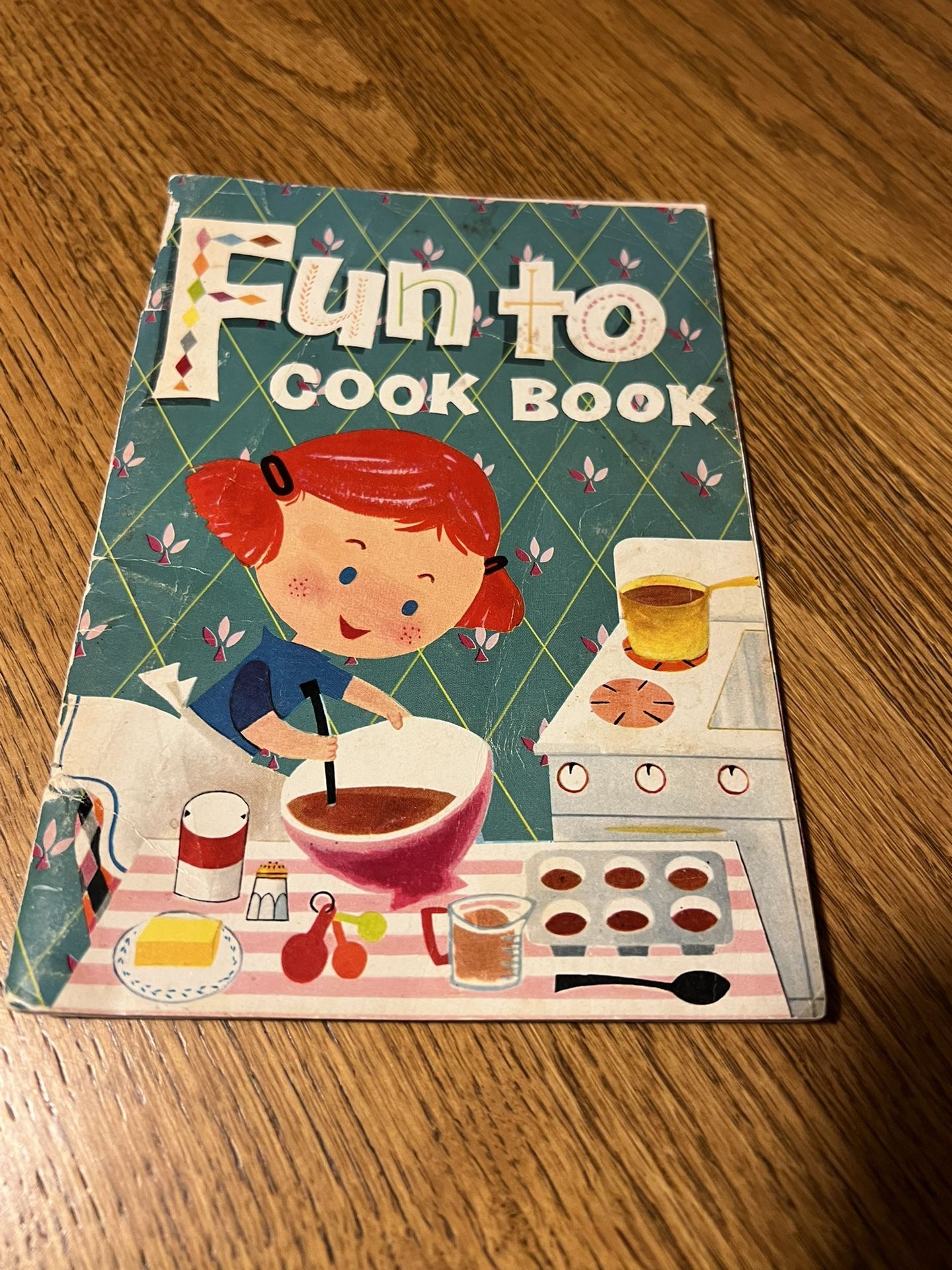 Vintage 1960s Children’s Cookbook: FUN TO COOK BOOK by Mary & Margie ...