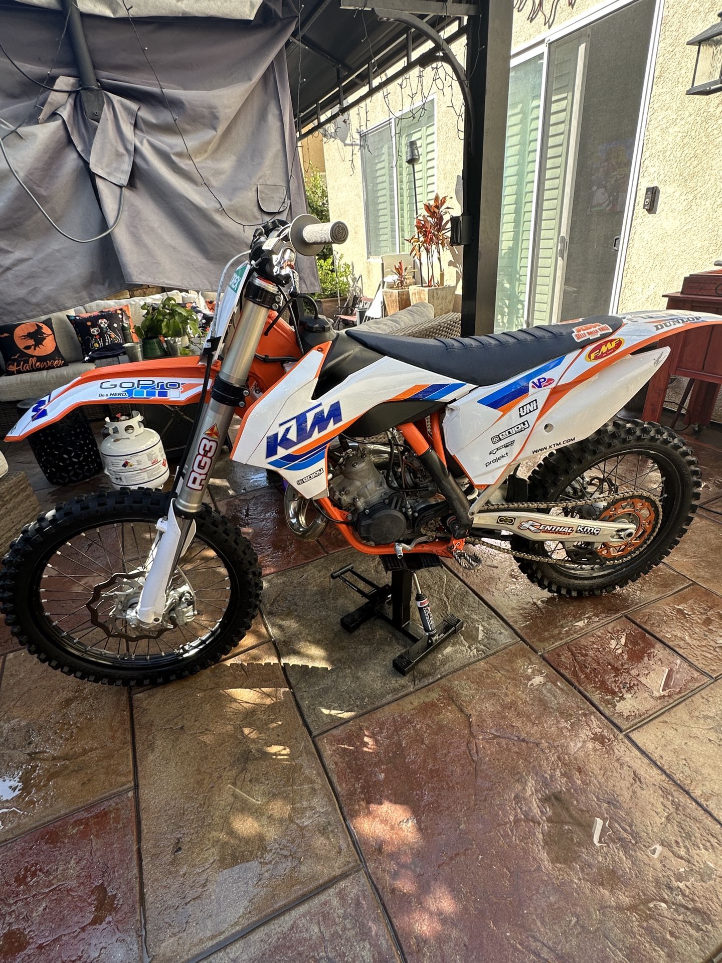 2015 KTM 150sx RG3 Suspension Fatty Pipe Shorty Silencer for Sale in ...