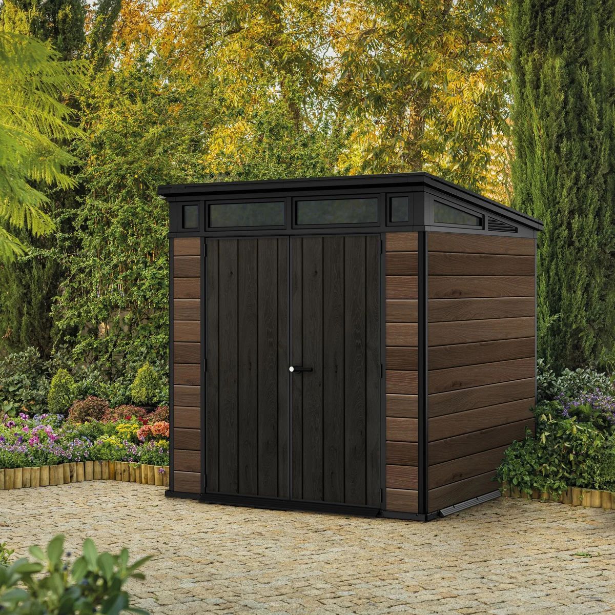 Keter Decocoat 7x7 Premium Modern Outdoor Storage Shed ( 4 available ...