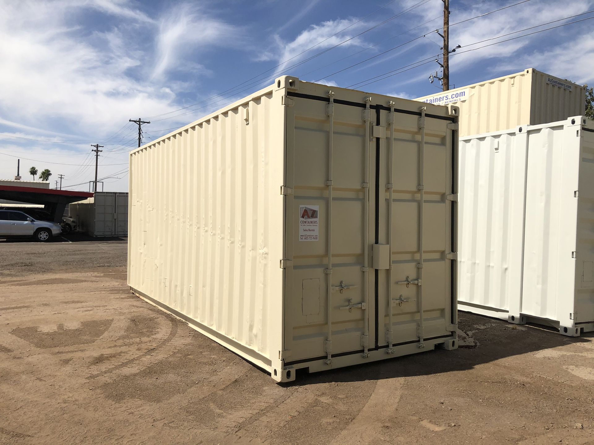 RENT or BUY LOCAL 8x20 high cube cargo shipping container connex A ...
