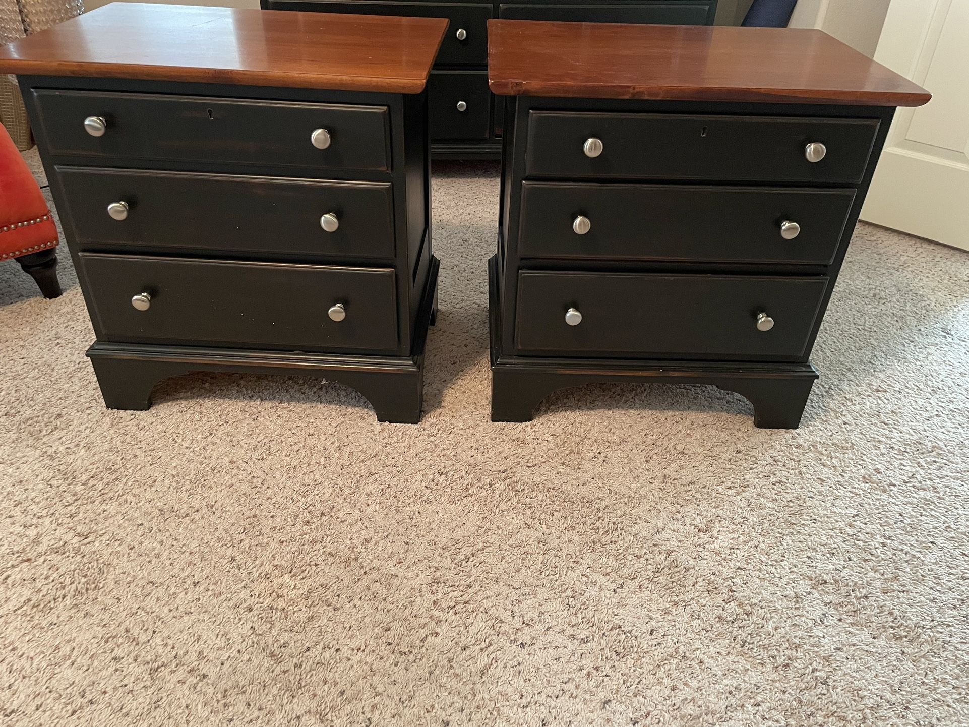 Bassett Solid Wood Night Stands for Sale in Houston, TX - OfferUp