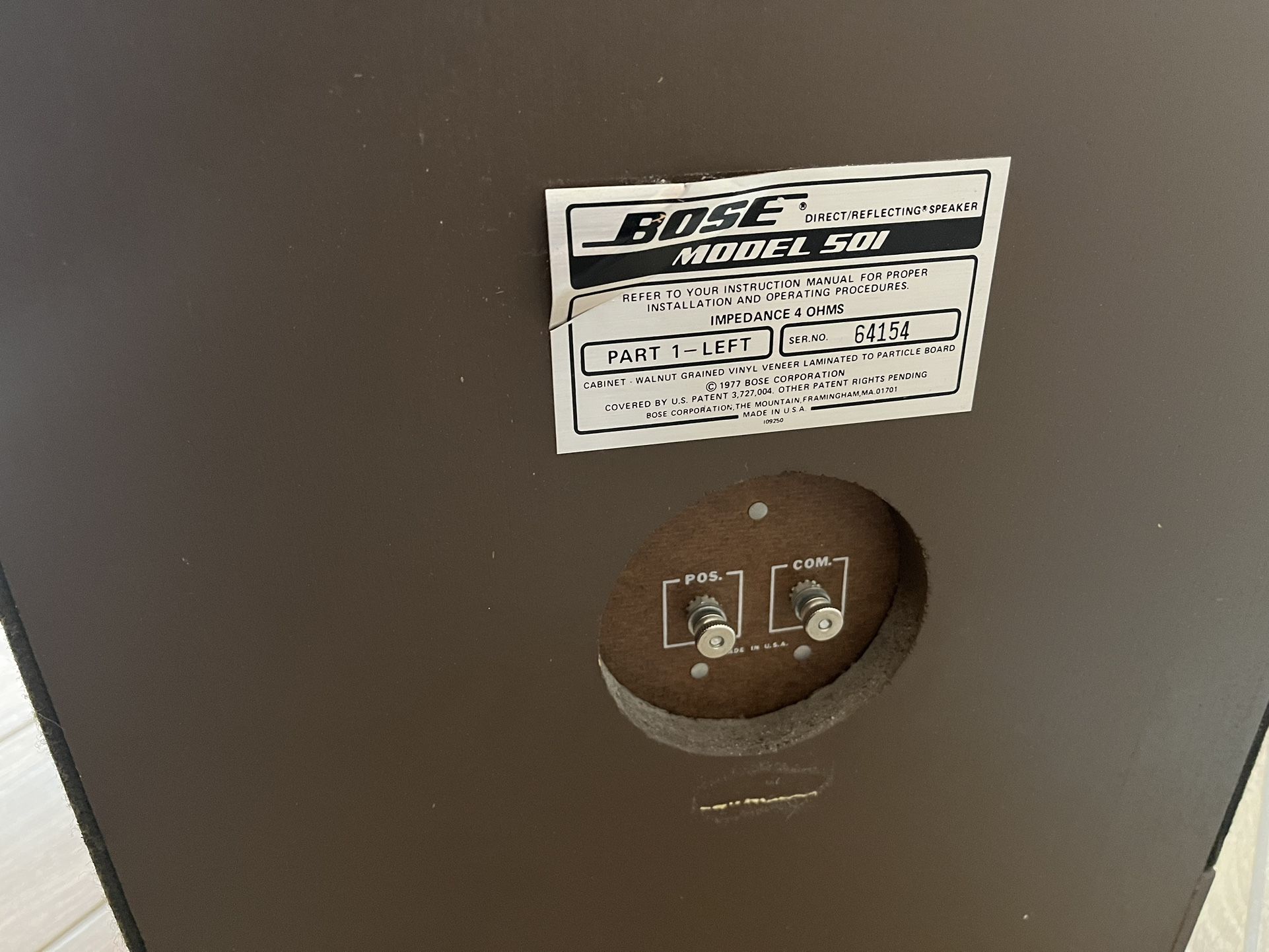 Vintage BOSE 501 speakers (working!) for Sale in Las Vegas, NV - OfferUp