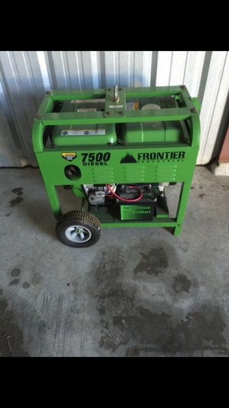 Frontier 7500 diesel generator - new for Sale in Merritt Island, FL ...