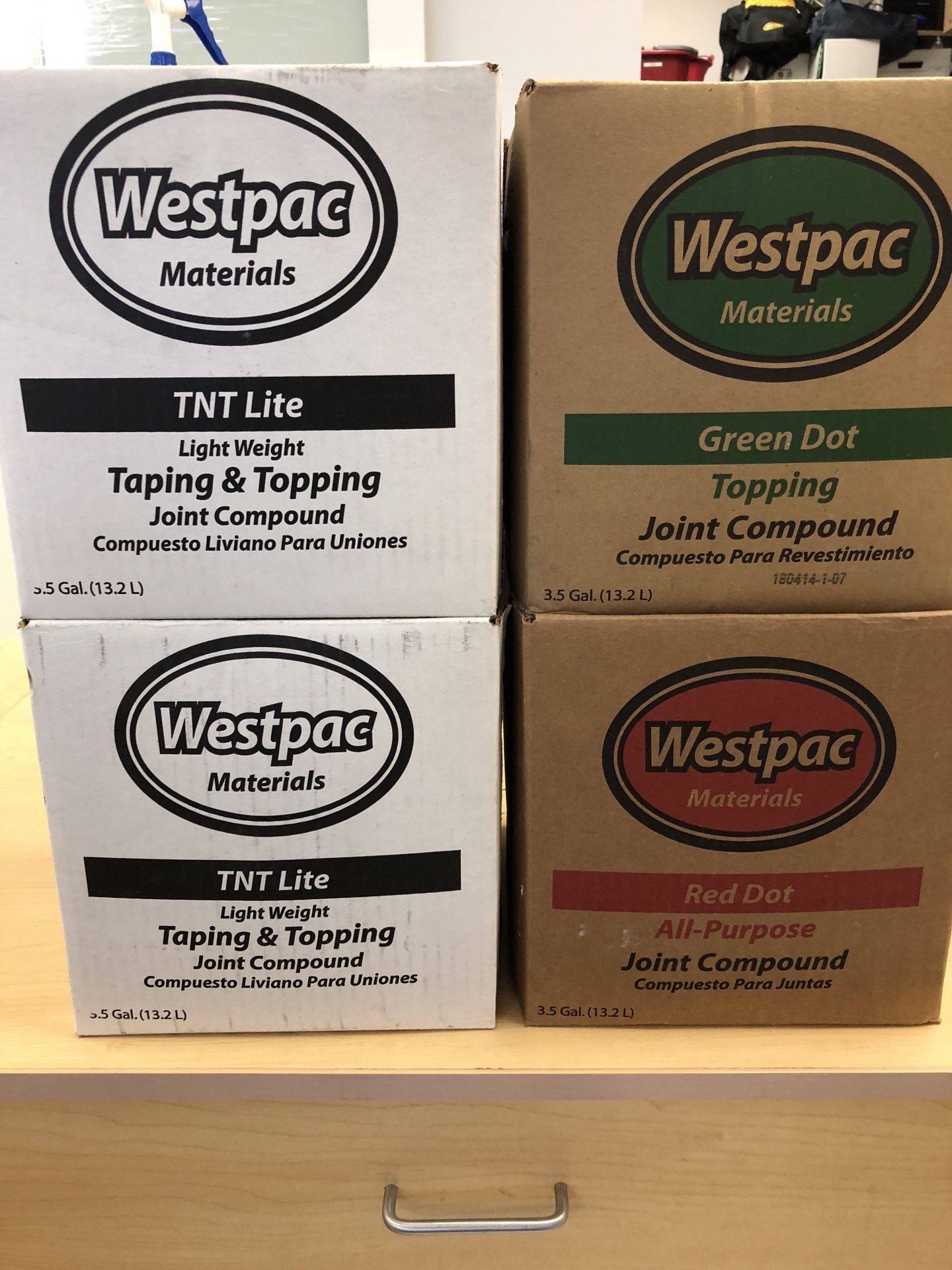 Westpac Topping Compound 🏠🛠 All Of These Are Joint Compound,