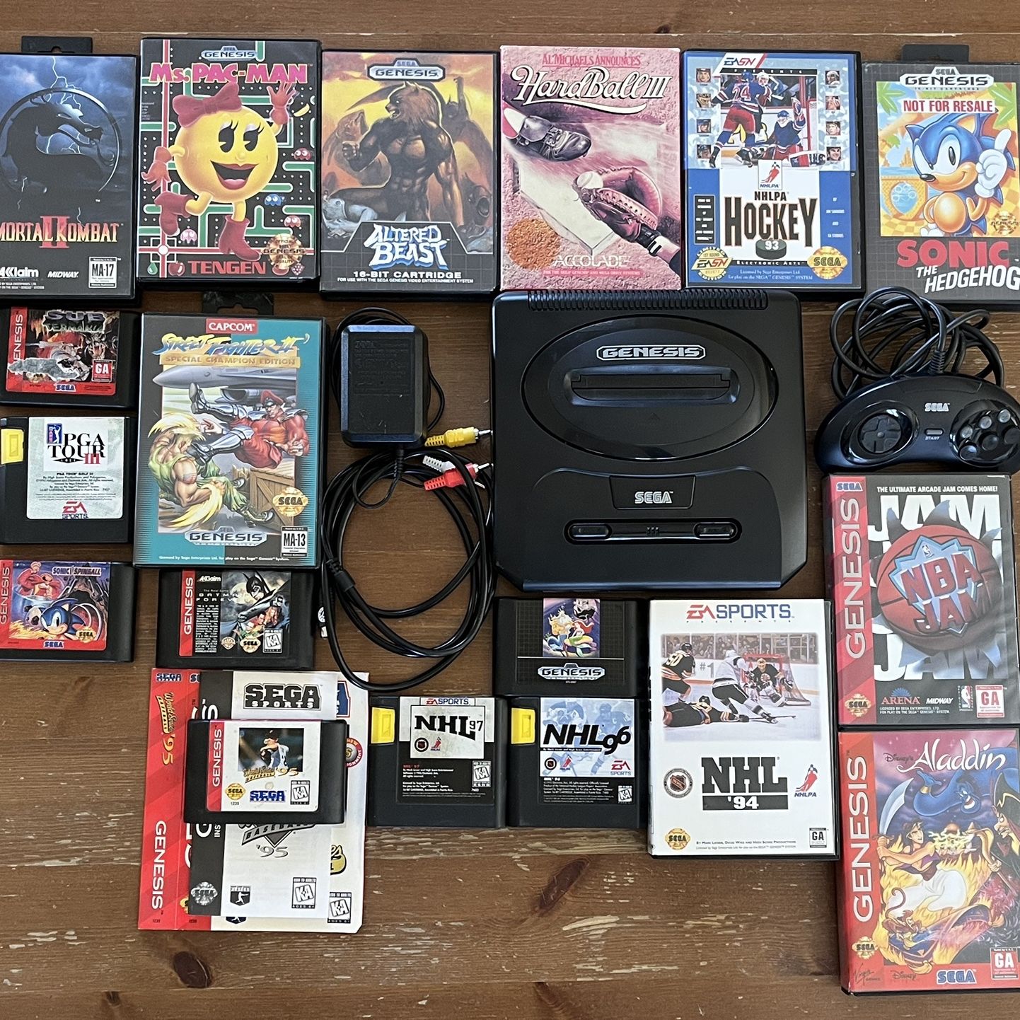 Sega Genesis Games List